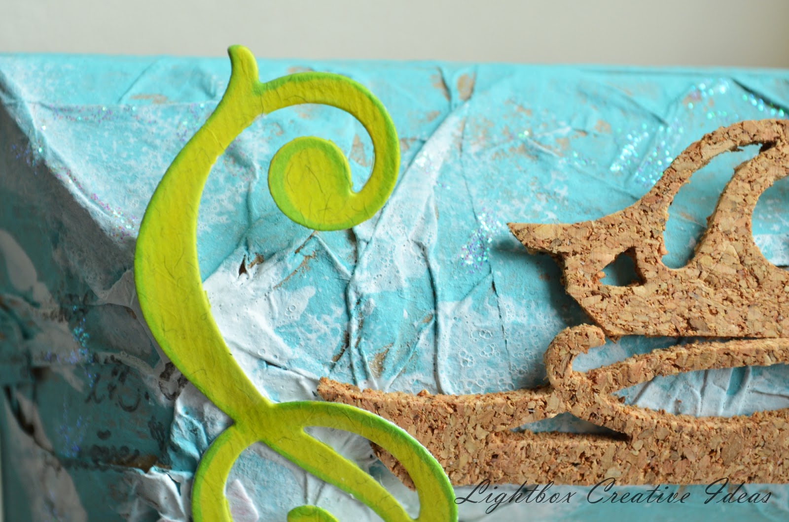 Lightbox creative Ideas: Handmade frame :)