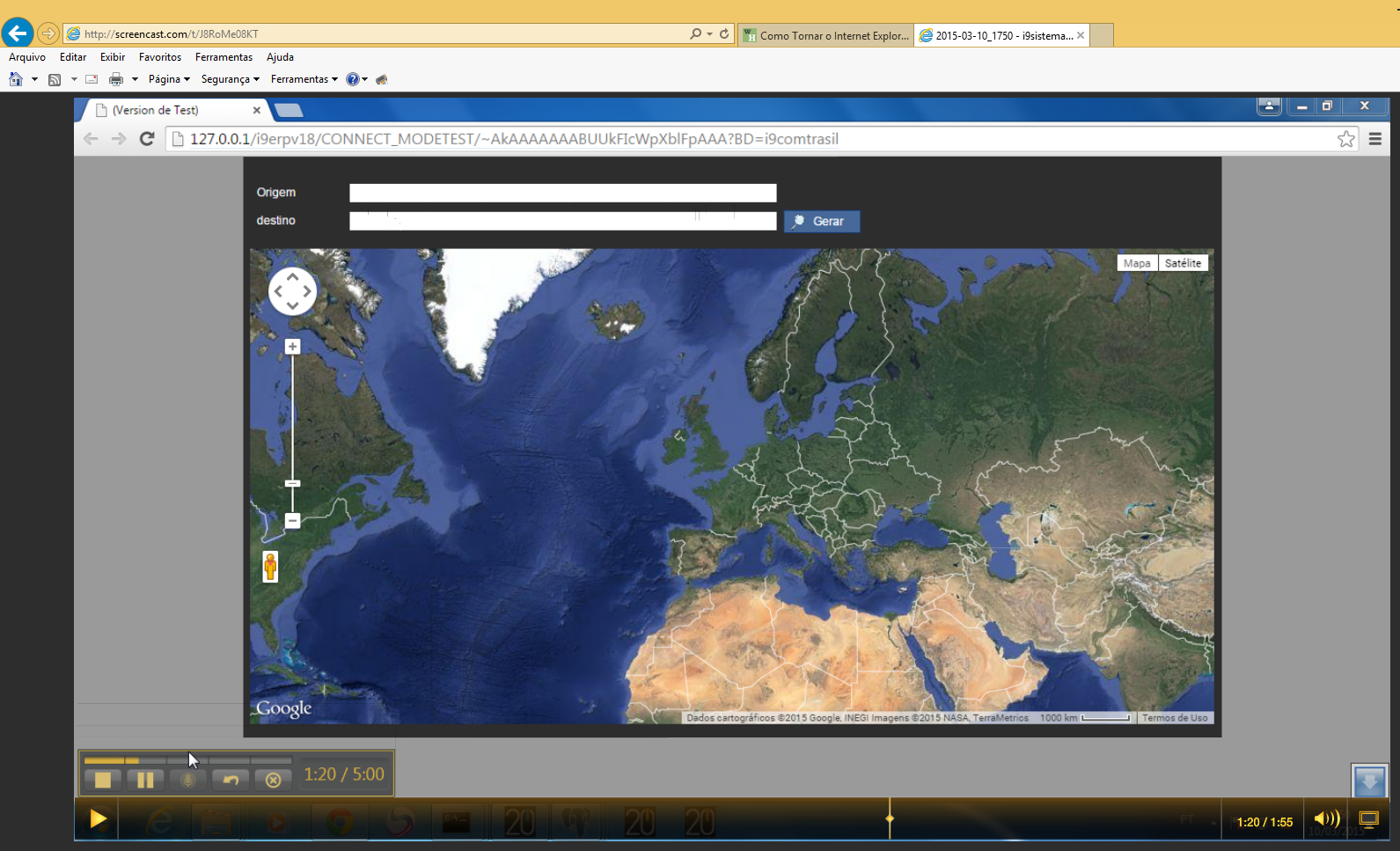 Windev21 Aulas,Estudos e Desenvolvimento: Windev Gerar Mapa e Imprimir