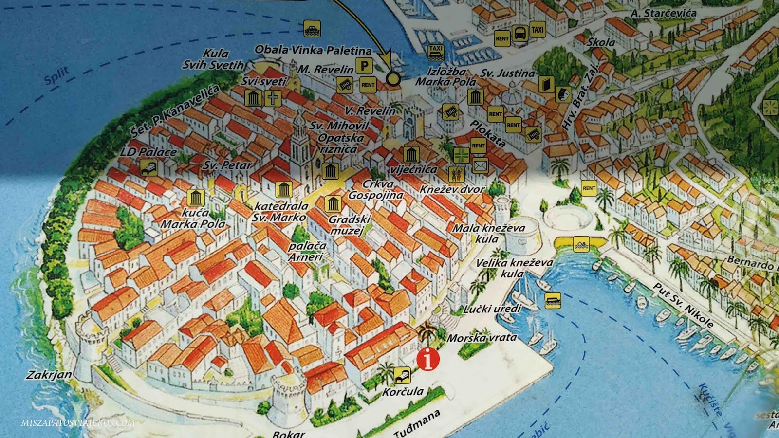 Korcula, una de las islas más bellas de Croacia