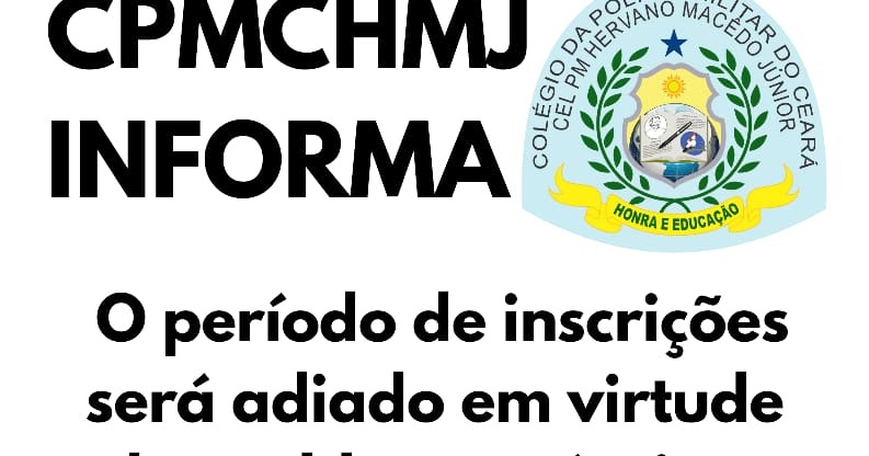 2º COLÉGIO DA POLÍCIA MILITAR CORONEL HERVANO MACÊDO JÚNIOR - 2ºCPM ...