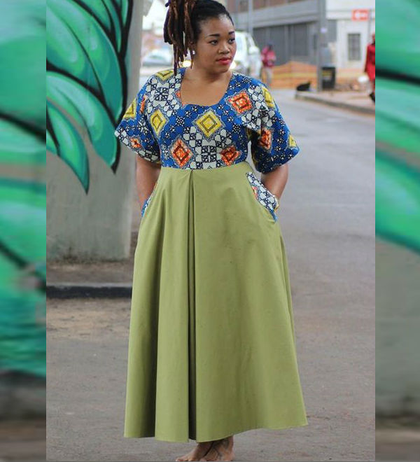 African styles gallery: Plus Size Ankara Kitenge blend