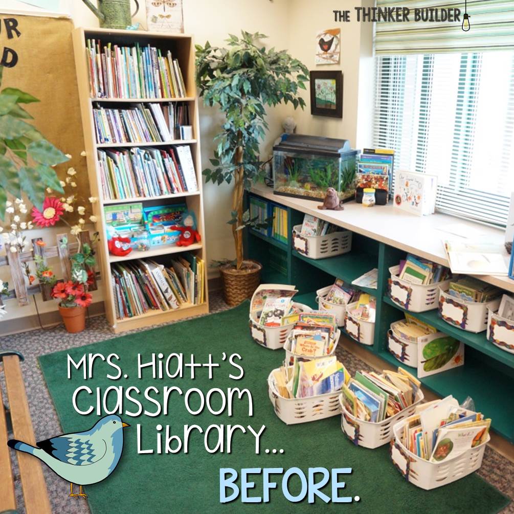 A Classroom Library Makeover... for a Friend