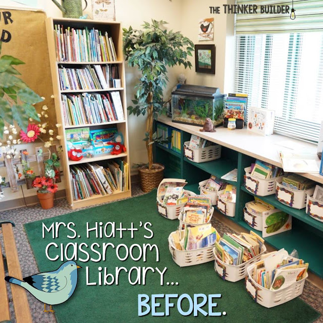 A Classroom Library Makeover... for a Friend