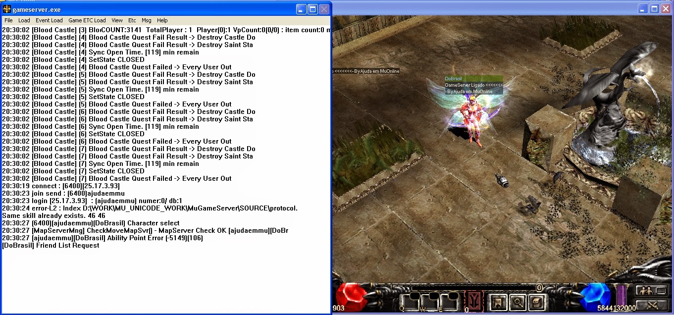 MuServer 1.0H+Comandos + Novos Mapas +Tutorial de Configuração | Ajuda ...