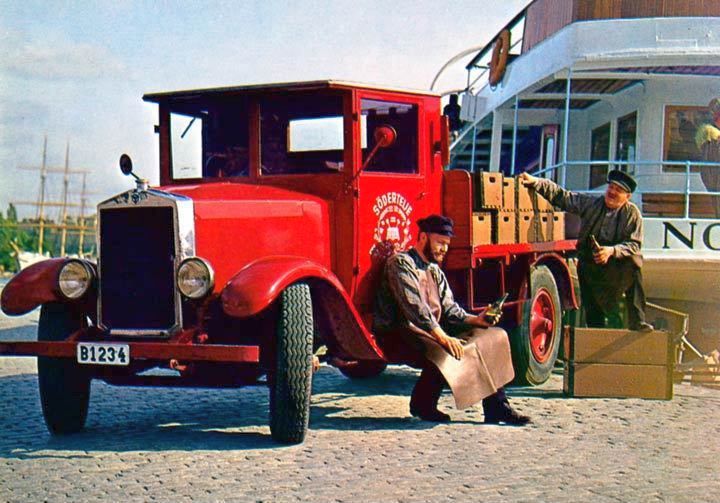 transpress nz: 1927 Scania Vabis type 3251 truck