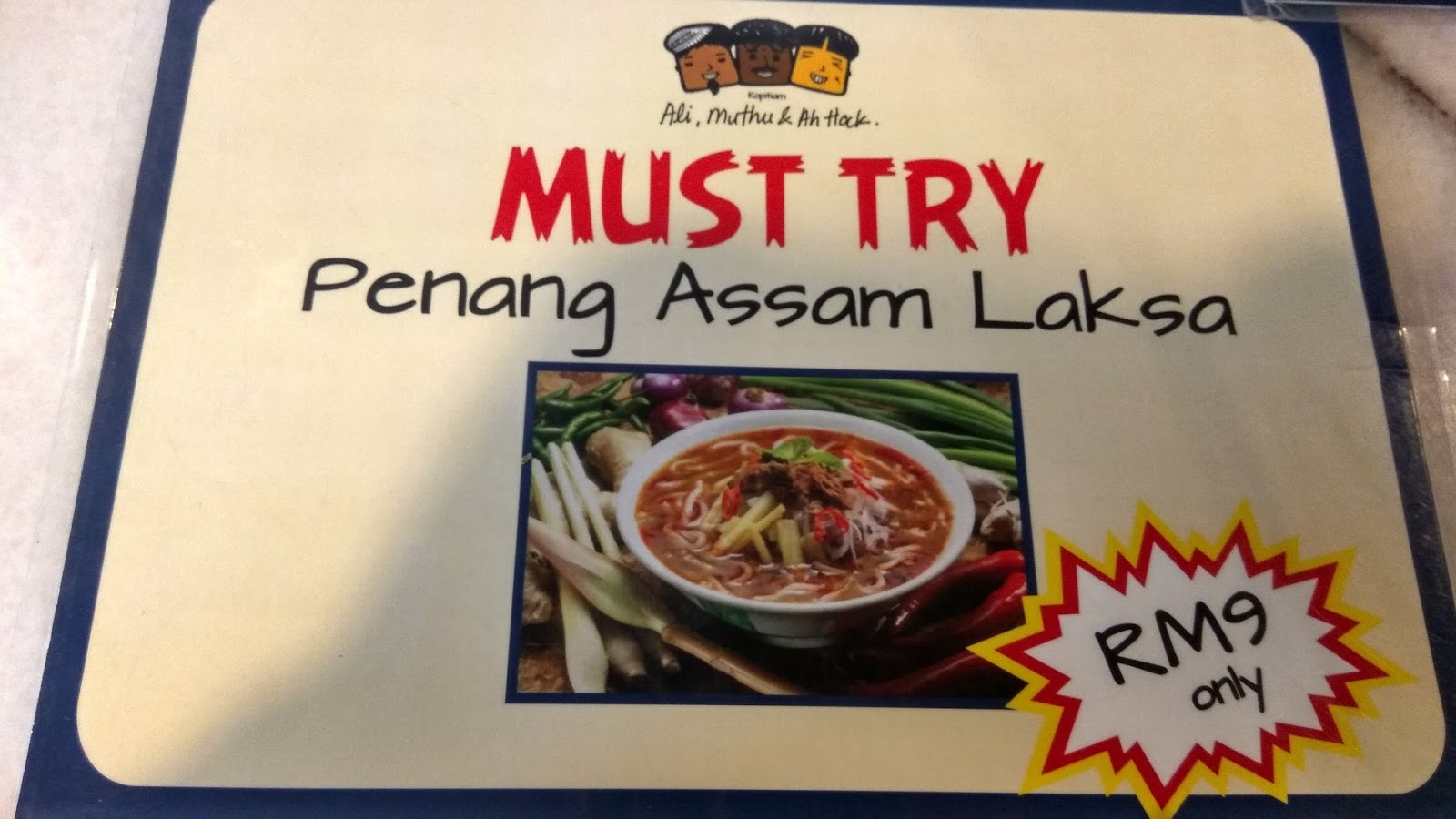 It's About Food!!: Ali, Muthu & Ah Hock (AMAH) @ Oasis Damansara