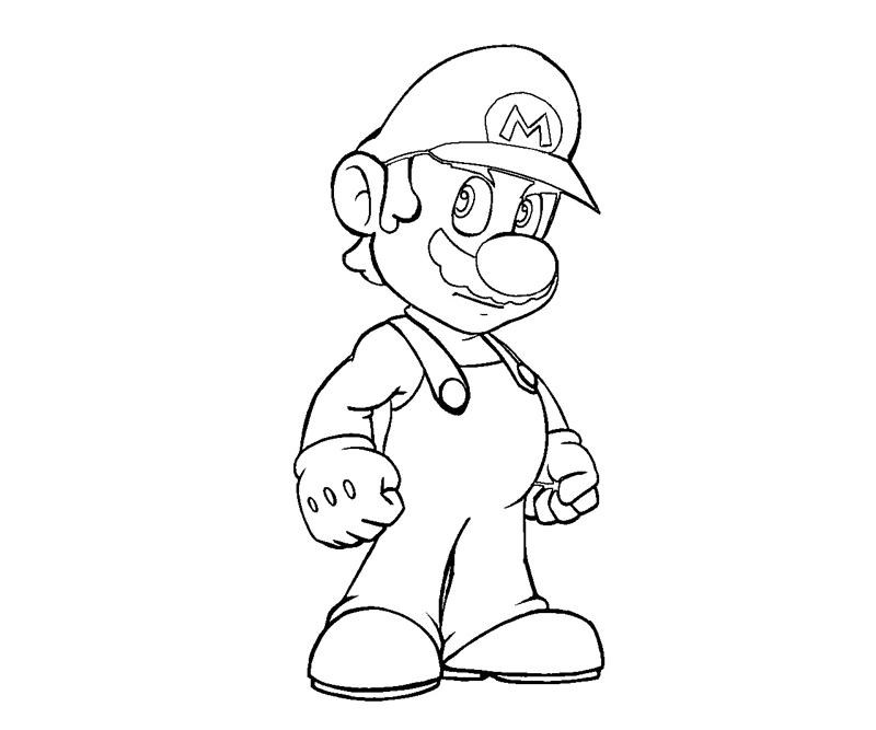 Super Mario 3 Coloring | Crafty Teenager