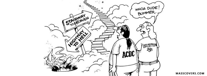 Stairway to HEAVEN Highway to Hell | FB Cover - Unique Covers For FB ...