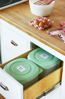 Reminisce...: my baking drawer