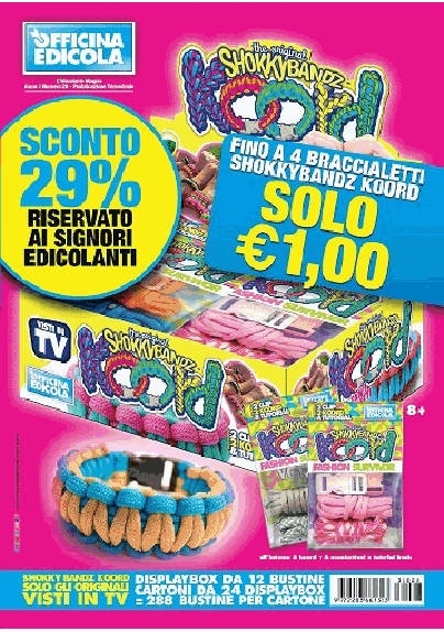 Infoedicola: Arrivano gli Shokky Bandz KOORD!