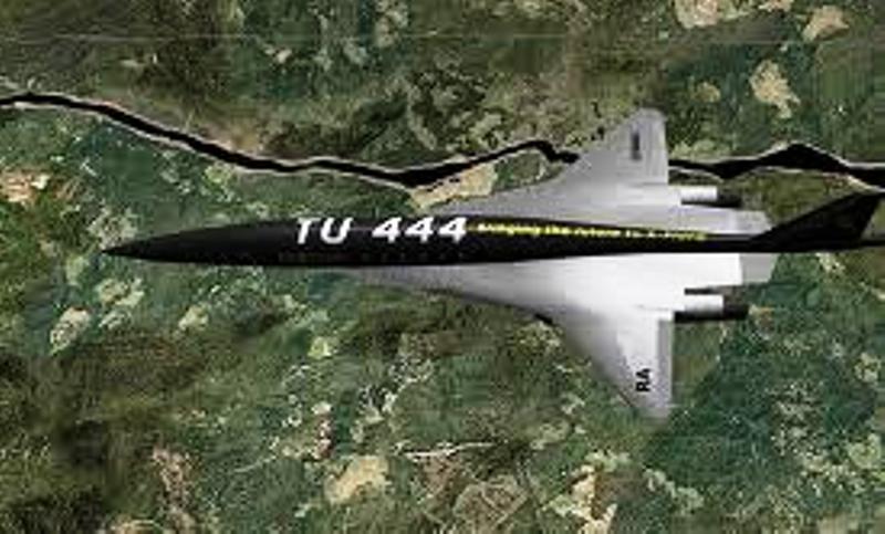 Blog on World of Civil Airplanes : Tupolev Tu-444 Supersonic Business Jets