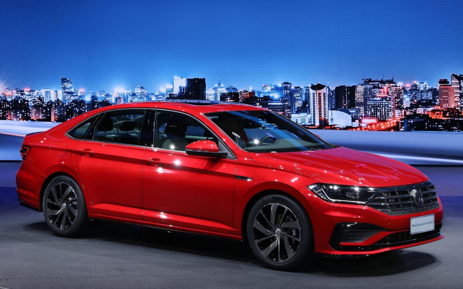 Novo Volkswagen Sagitar 2020 é apresentado na China