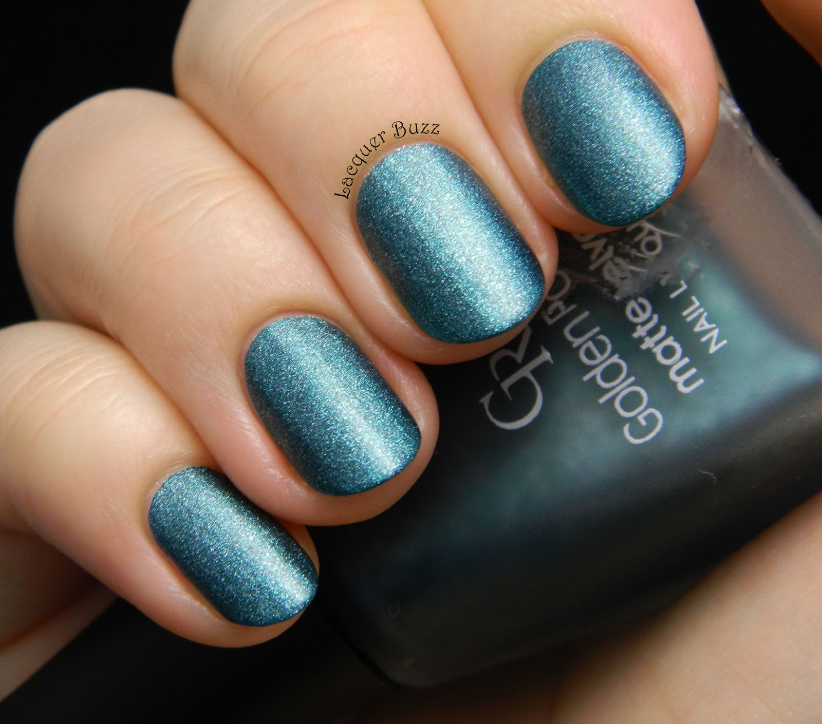 Lacquer Buzz: Golden Rose Matte Velvet 105