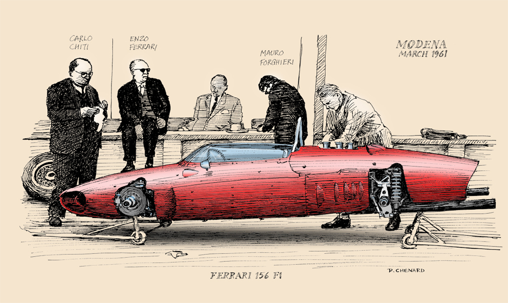Automobiliart.com: Ferrari 156 “Sharknose” 50th Anniversary