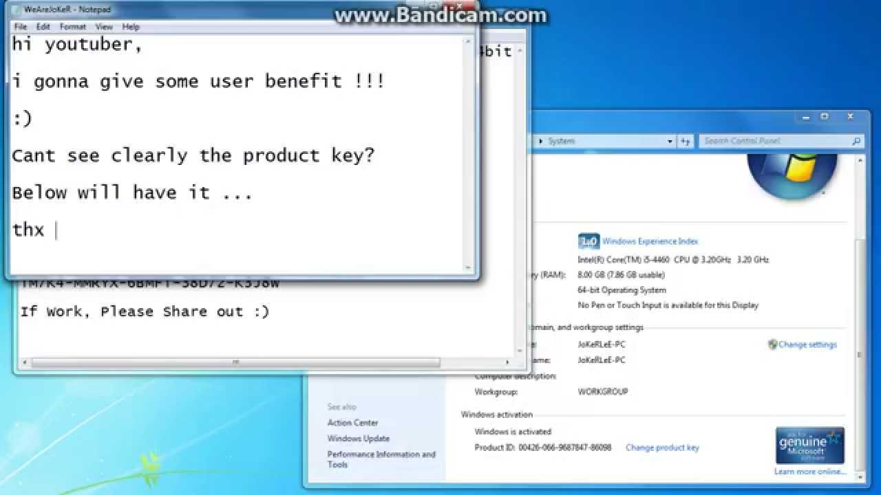vietsinhvienit: xin key win 7 ultimate 64 bit