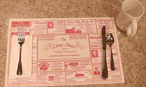 The Placemat Advertisement