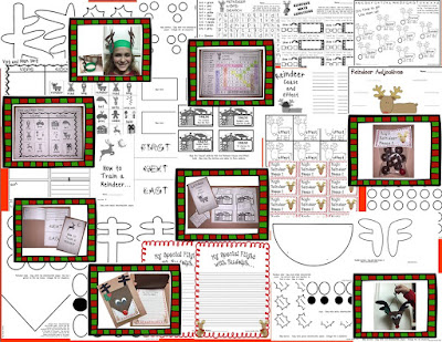 Carolyn's Classroom: Reindeer Games! Learning with a twist of reindeer!