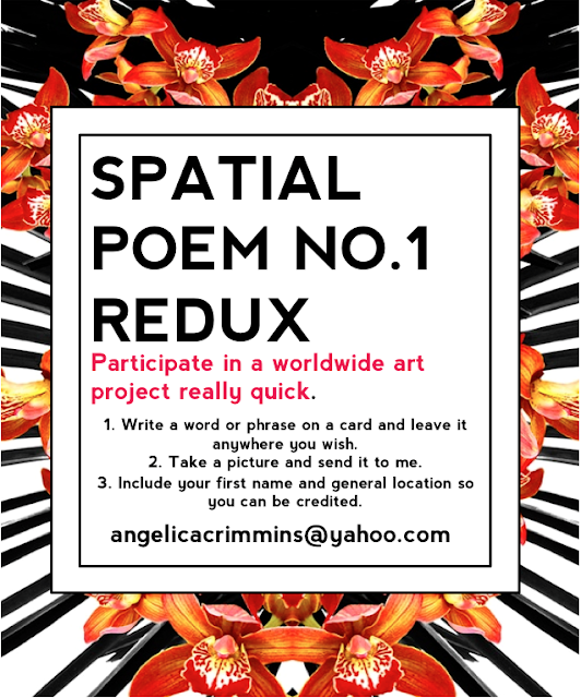 little obsessions: spatial poem no 1