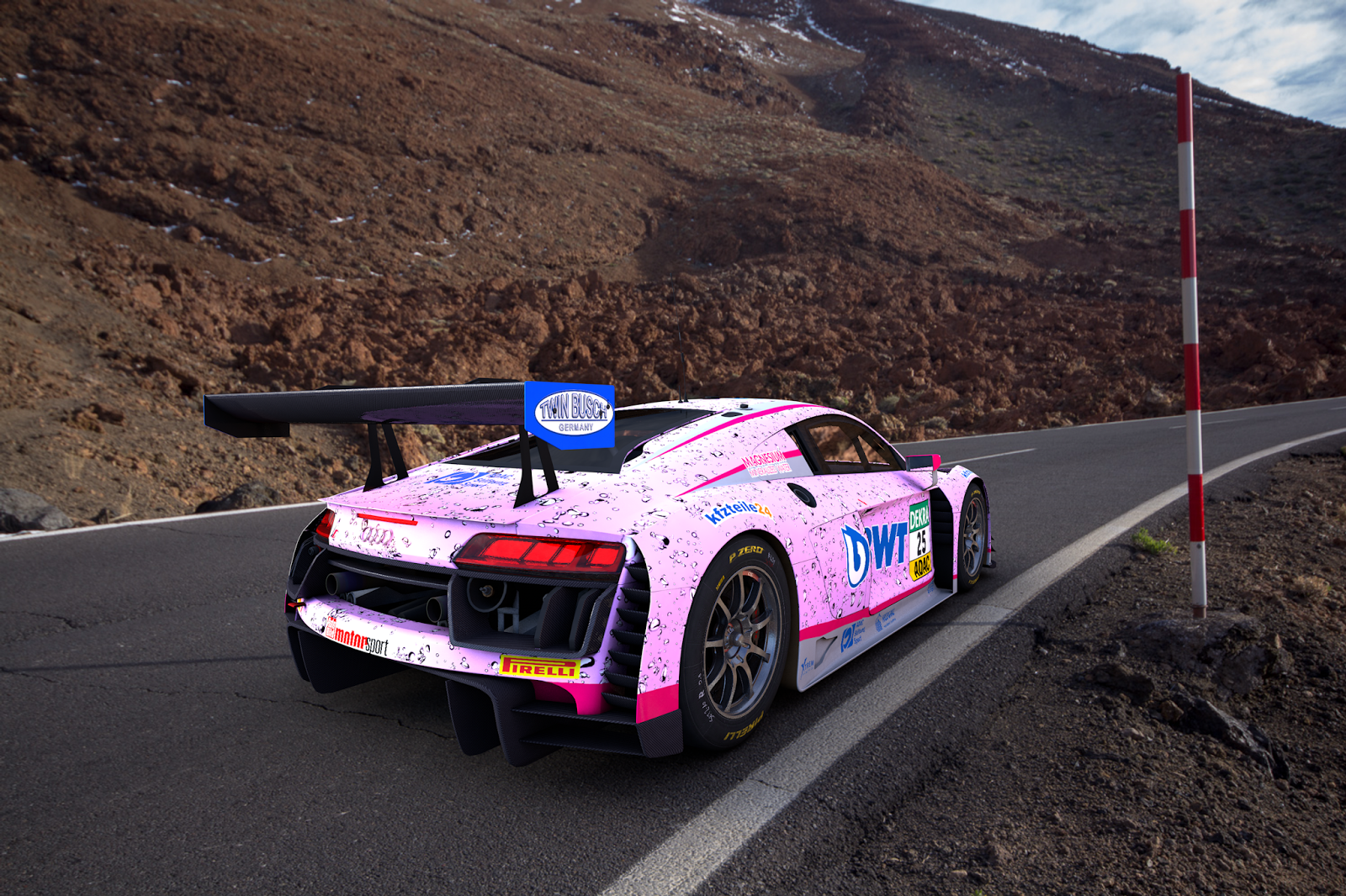 Lucian Paine Design: Audi R8 LMS 2015 - ADAC GT-Maters Mücke Motorsport ...