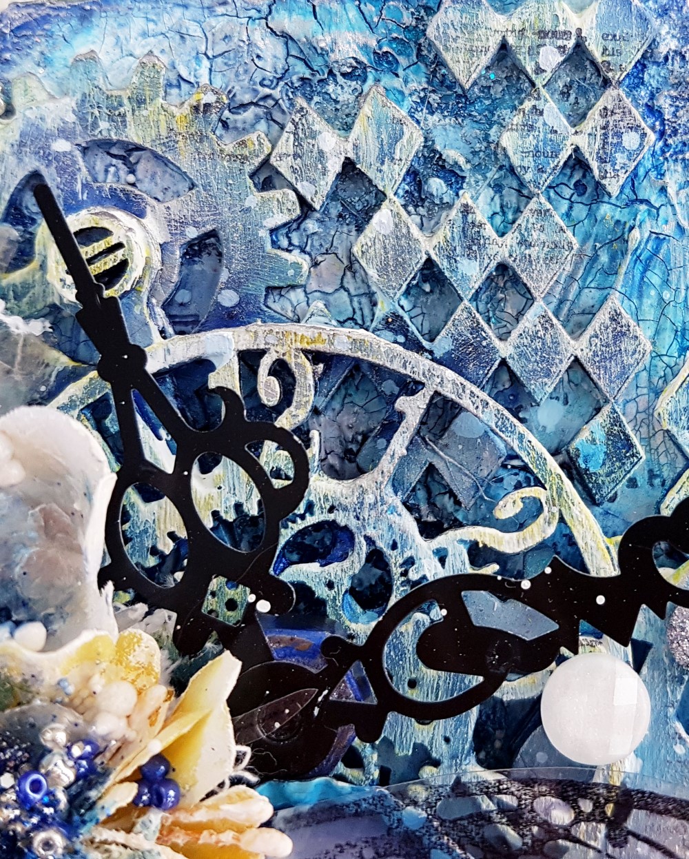 Mixed Media Place: Mixed media box by Nadya Drozdova