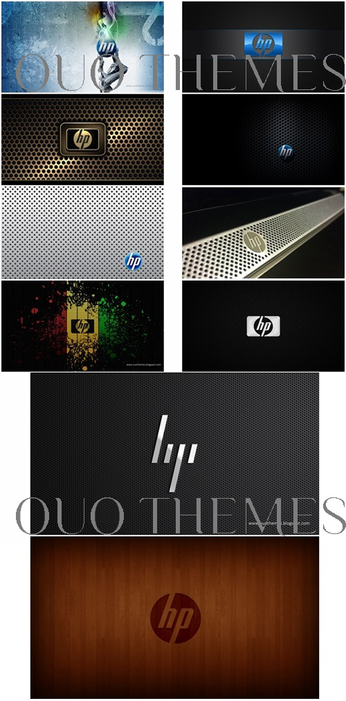 Hewlett Packard Theme For Windows 7 And 8 | Ouo Themes