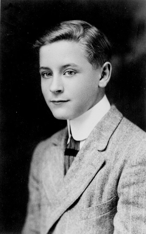 Handsome young writers | Francis Scott Fitzgerald as a boy