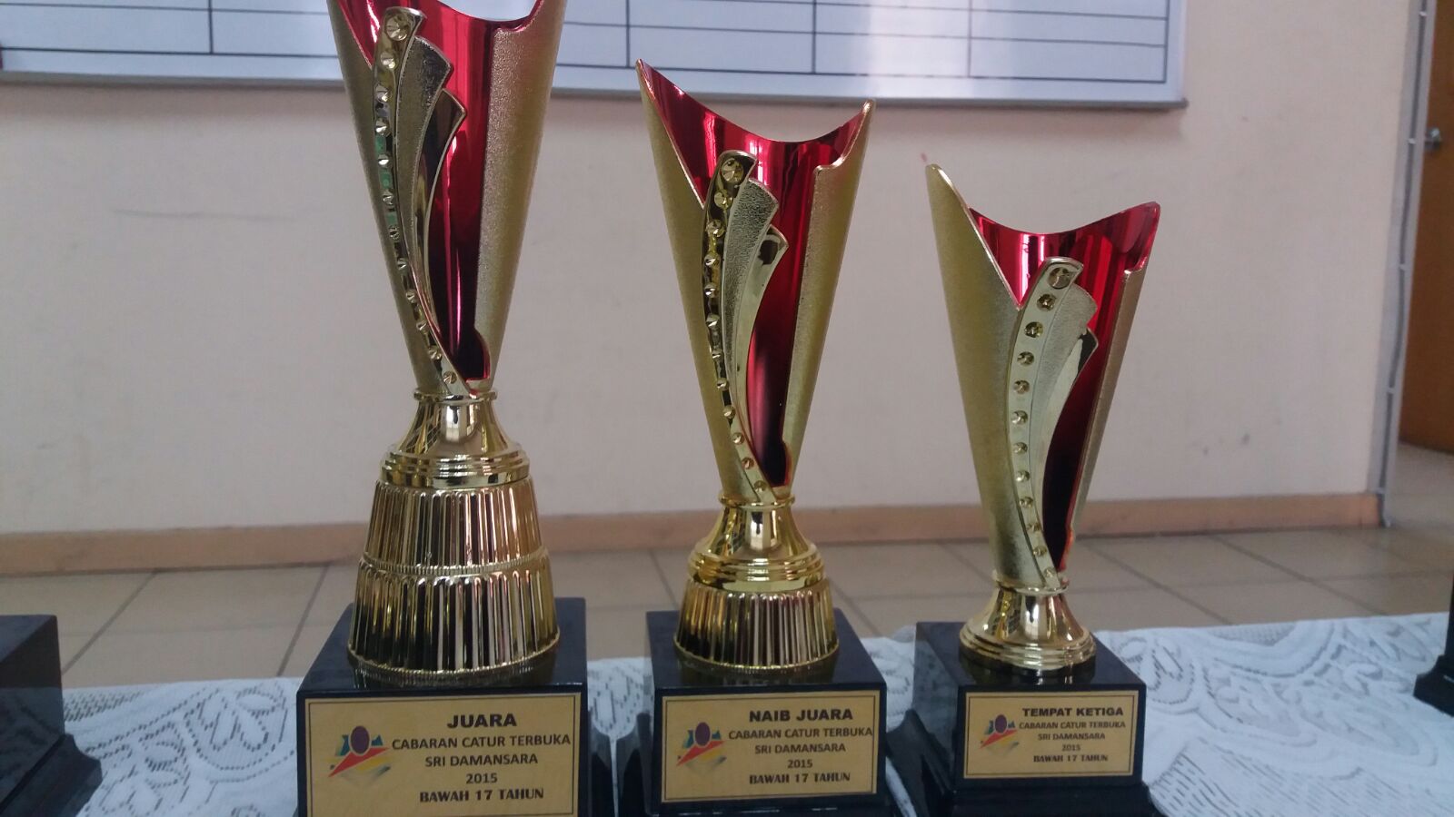 CATUR SRI DAMANSARA: Trofi dan Hadiah Cabutan Bertuah