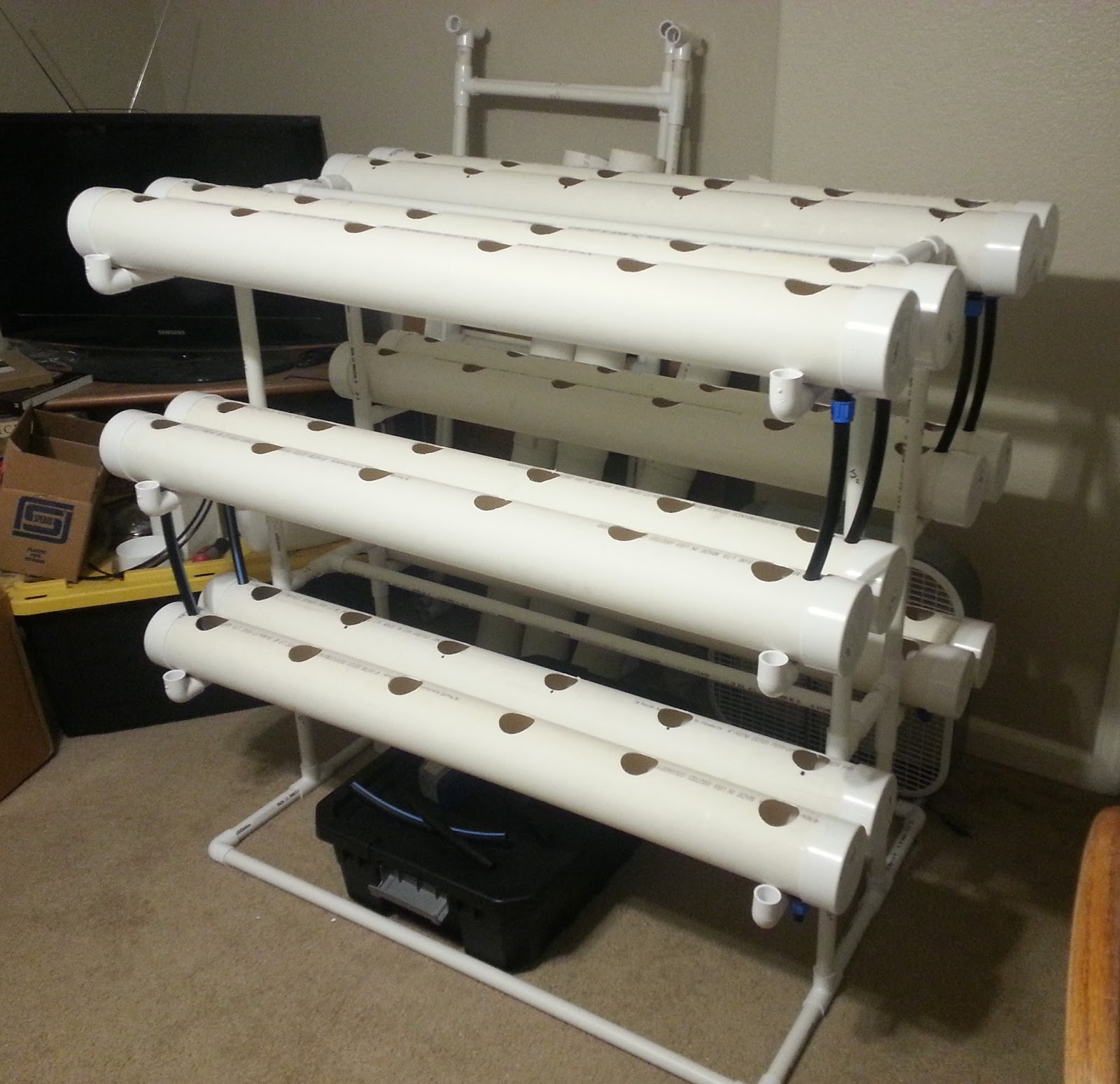 The Concept | Part 1 | 72 Plant NFT Vertical Hydroponic Build DIY ...