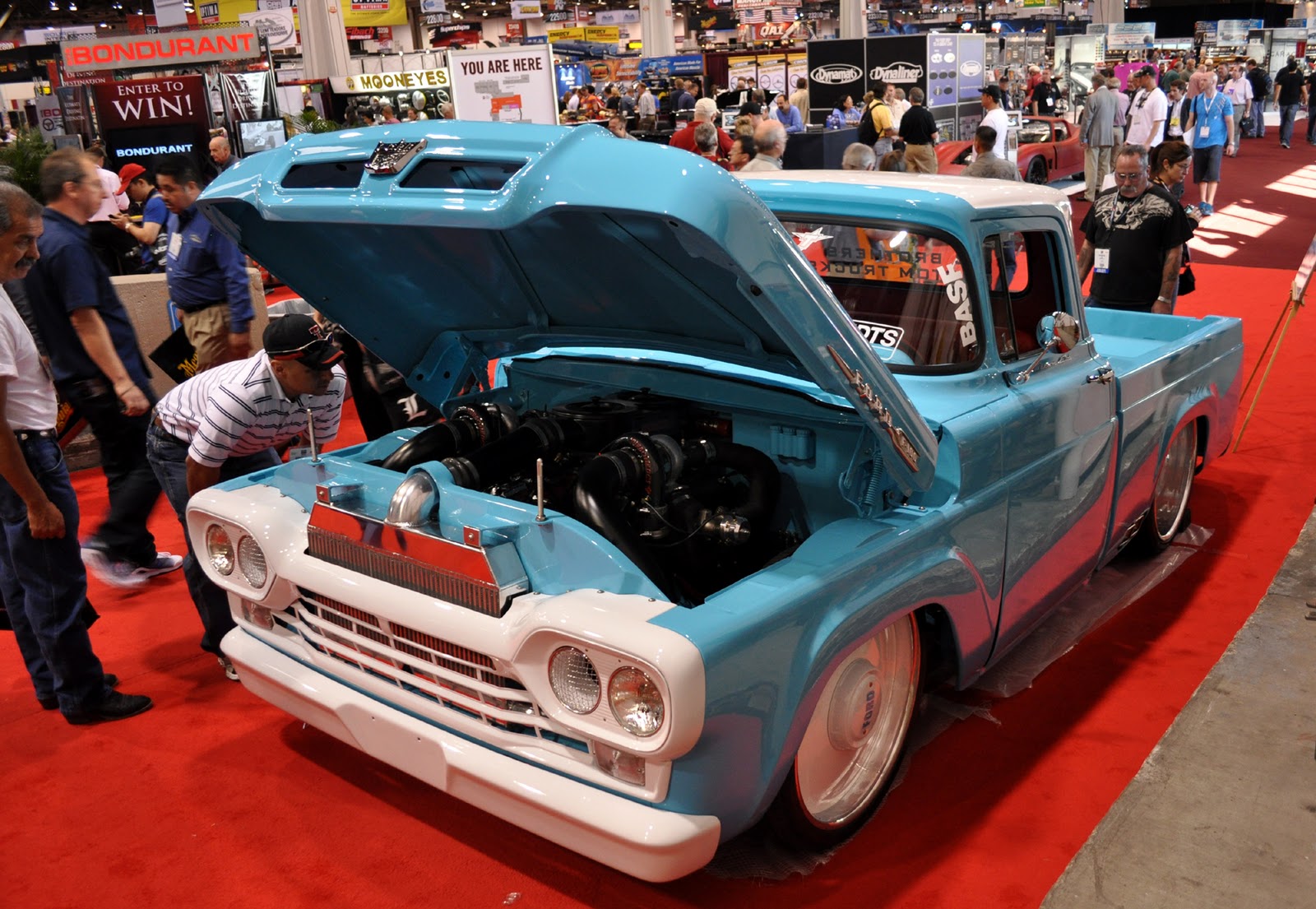 Just A Car Guy: 2 Brothers Custom Trucks brought a 1960 Ford F100 to ...