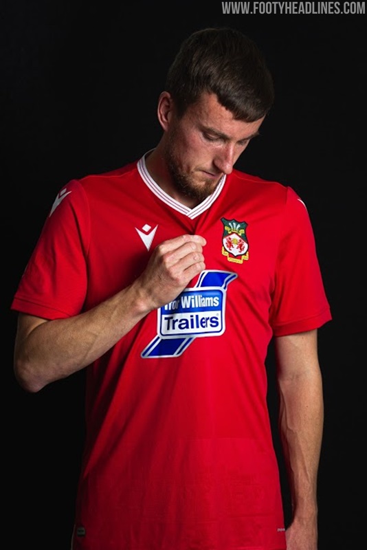 Bespoke Macron Wrexham 20-21 Home & Away Kits Revealed - Footy Headlines