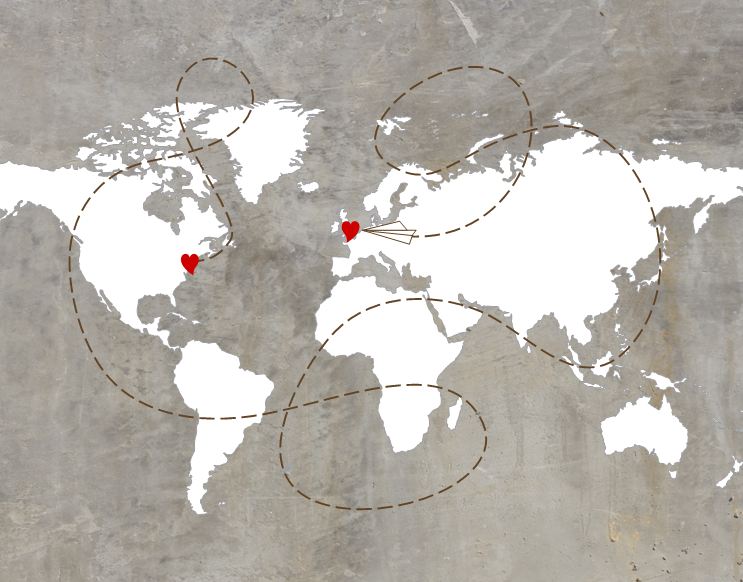 Fancy World Map ~ CASADEWICCA