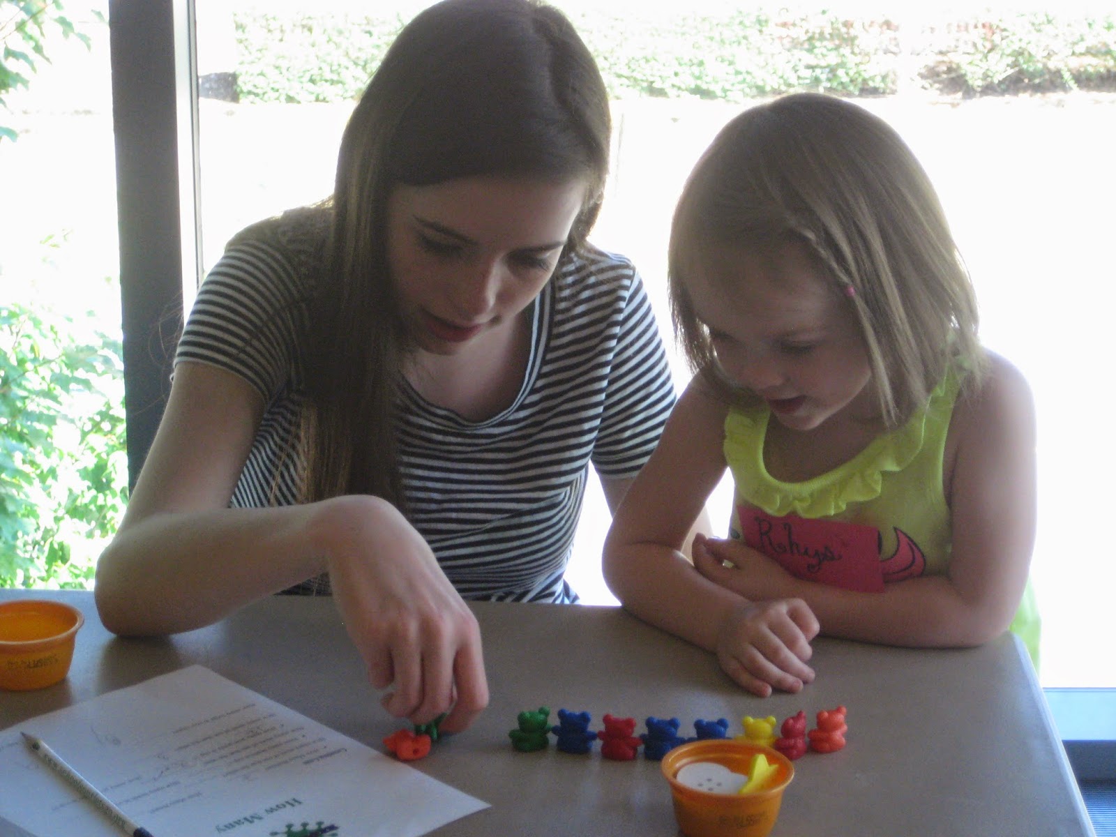 with kiddos @ the library: Explore! STEAM for 3-5 year olds: Math and Yoga