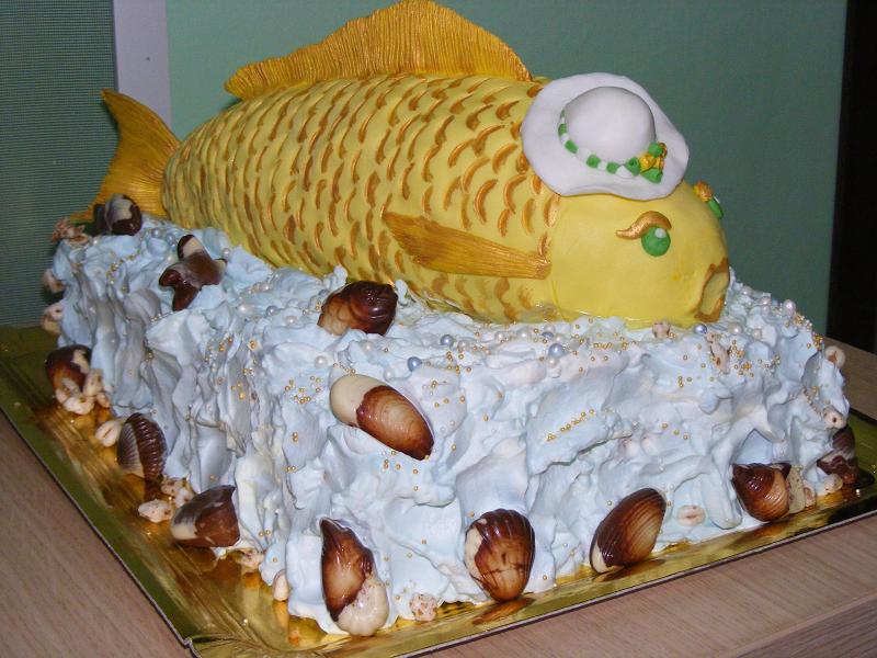 Prajiturile Laviniei: TORT PESTE II - FISH CAKE