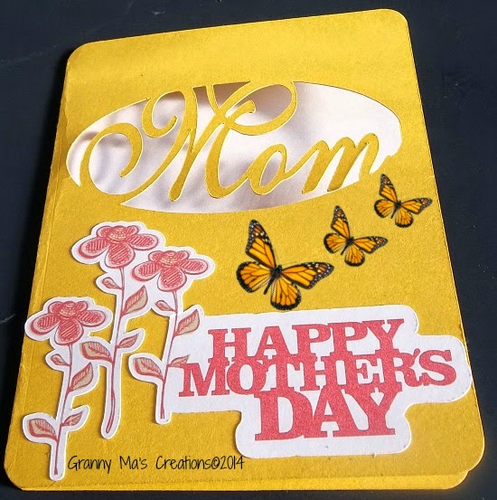 Creative Cutting Challenge: Challenge #33: Mother's Day Cards