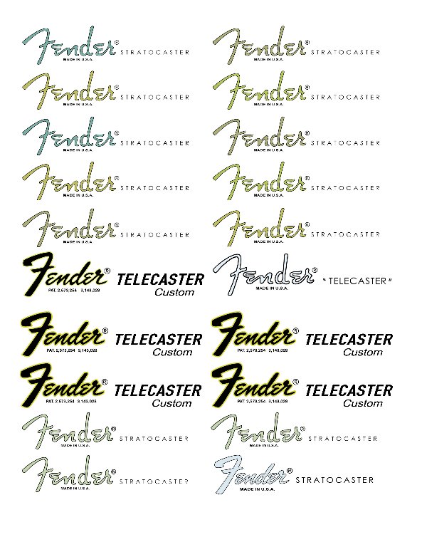 Fender Telecaster Logo