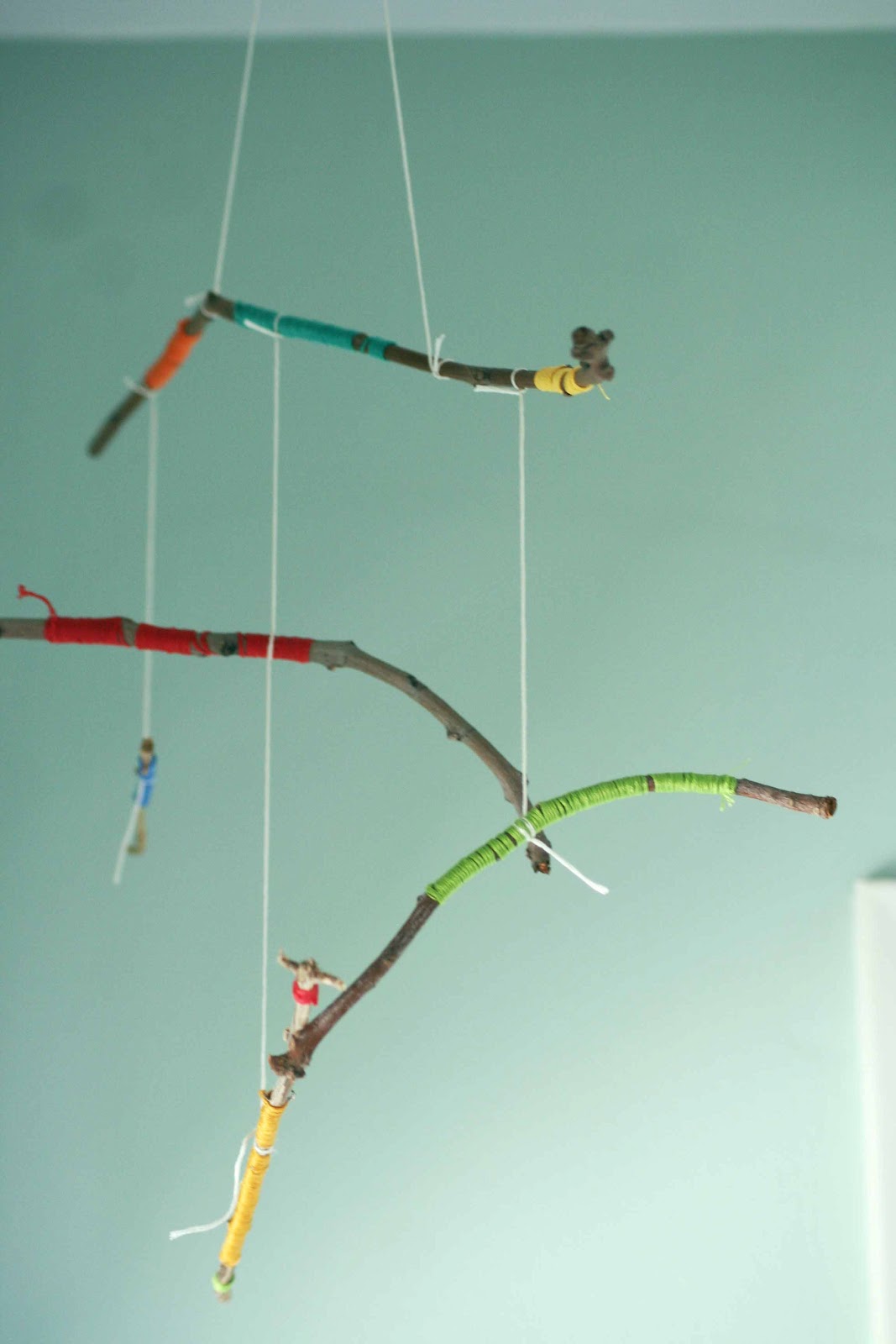 Picnics in the Park: A Sticks and String Mobile