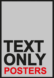 Text Only Posters