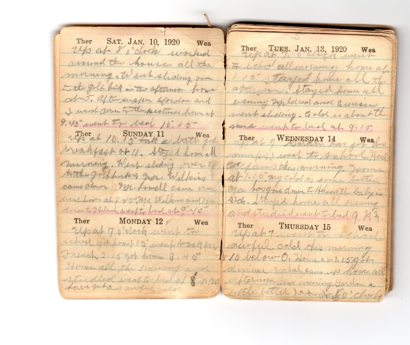 Nutfield Genealogy: Amanuensis Monday ~ My Grandmother’s Diary