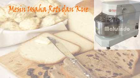 Mesin Pembuat Roti | Toko Mesin Maksindo (PT Mesin Maksindo)