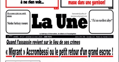 LA UNE