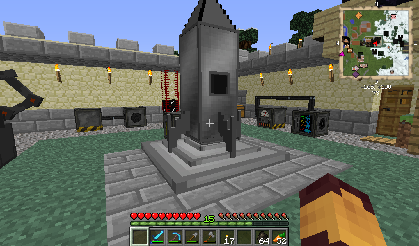 Ryou's Place of Zen: Minecraft: Finally, a rocket!