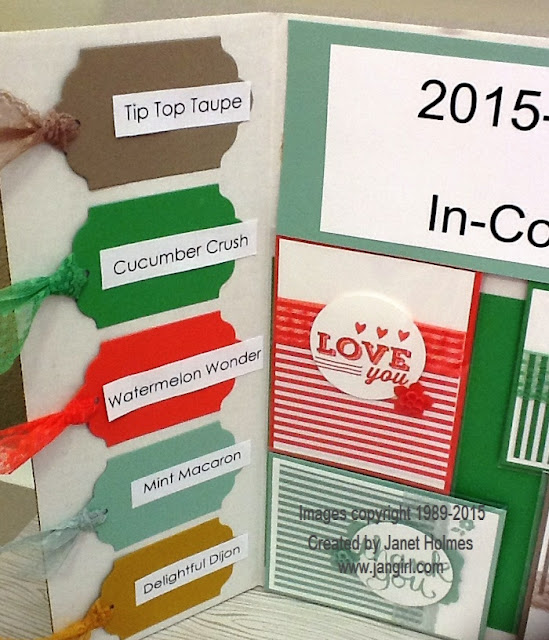 New 2015-2017 In-color Display Board | Jan Girl