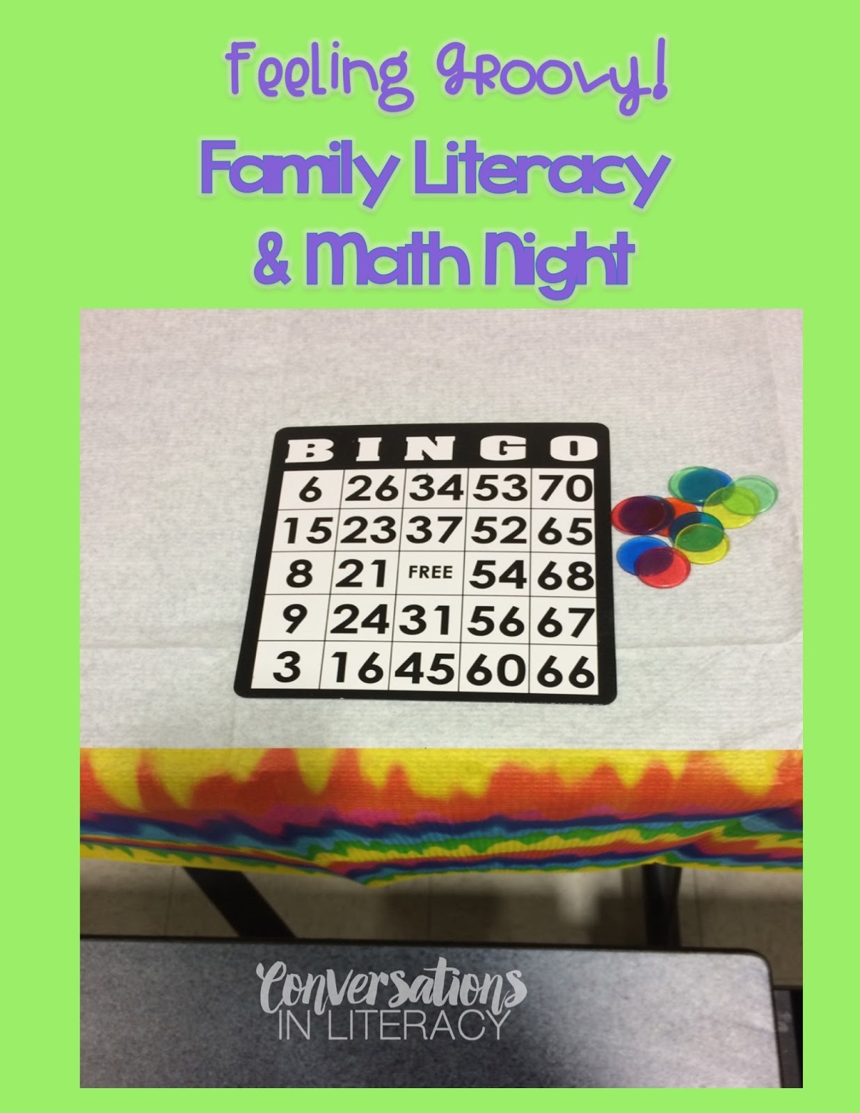 Feeling Groovy on Family Literacy Night! - Conversations in Literacy