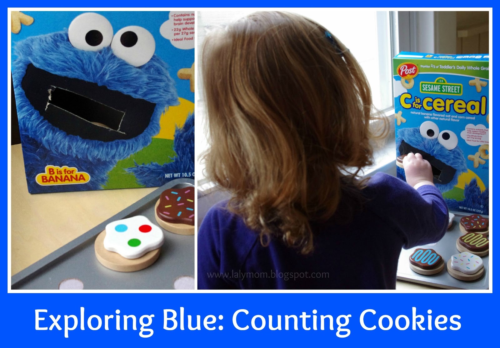 Cookie Counting and Sharing Toddler Game - LalyMom