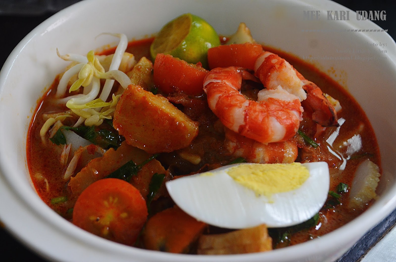 Mee Kari Udang Terlajak Sedap! - Amie's Little Kitchen