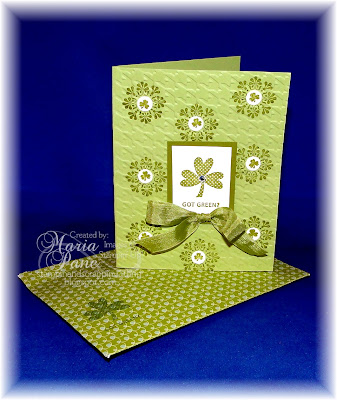 Stampin and Scrappin With Ri Ri: HAPPY ST. PATRICK'S DAY CARD