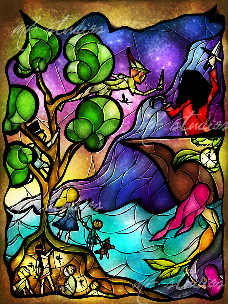 Cultural Compulsive Disorder: Stained Glass Fiction by Mandie Manzano