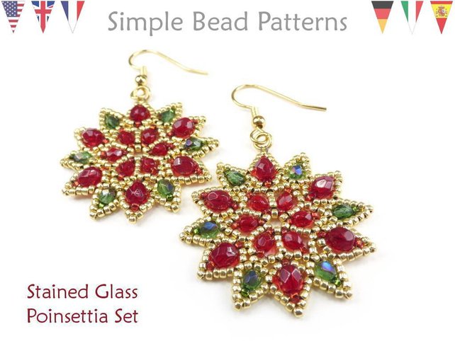 SimpleBeadPatterns' Christmas Beadwork Tutorials | Jewelry and Home ...