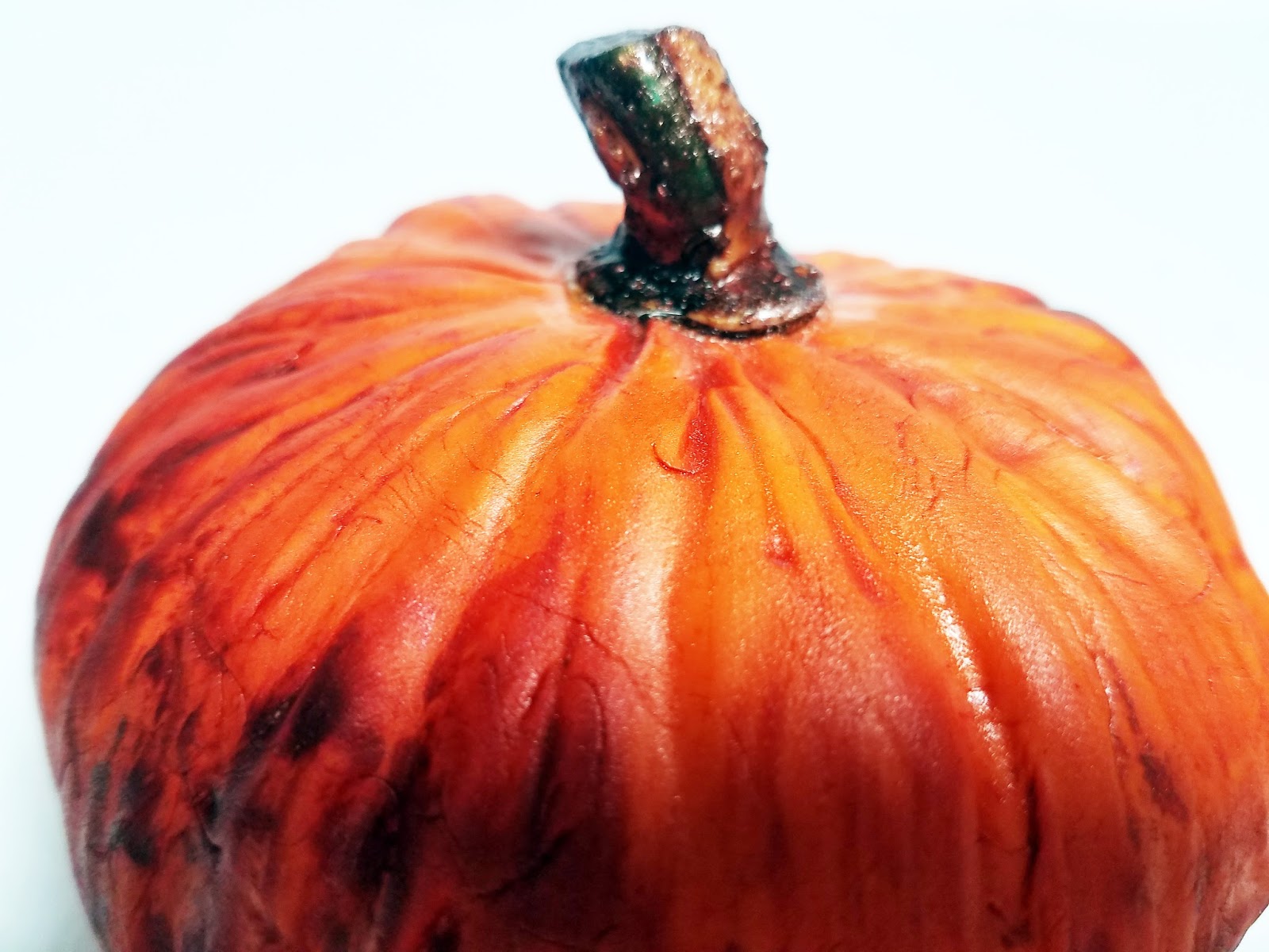 Clay Autumn Pumpkins