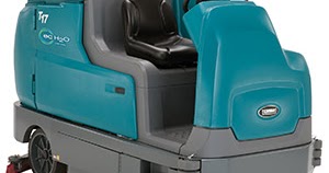 Tennant T17 Battery-Powered Ride-On Floor Scrubber | Tennant Indonesia